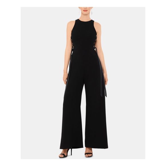 Xscape | Pants & Jumpsuits | Xscape Womens Black Sleeveless Jewel Neck ...